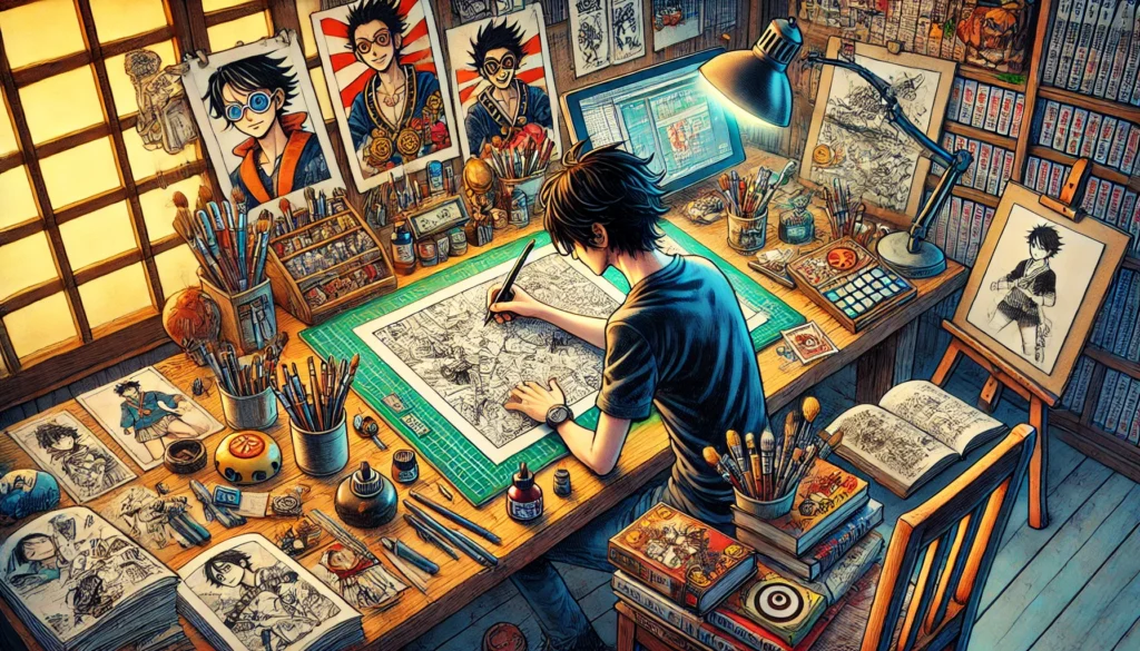 The Art of Manga Creation: How Japanese Manga Artists Create Their ...