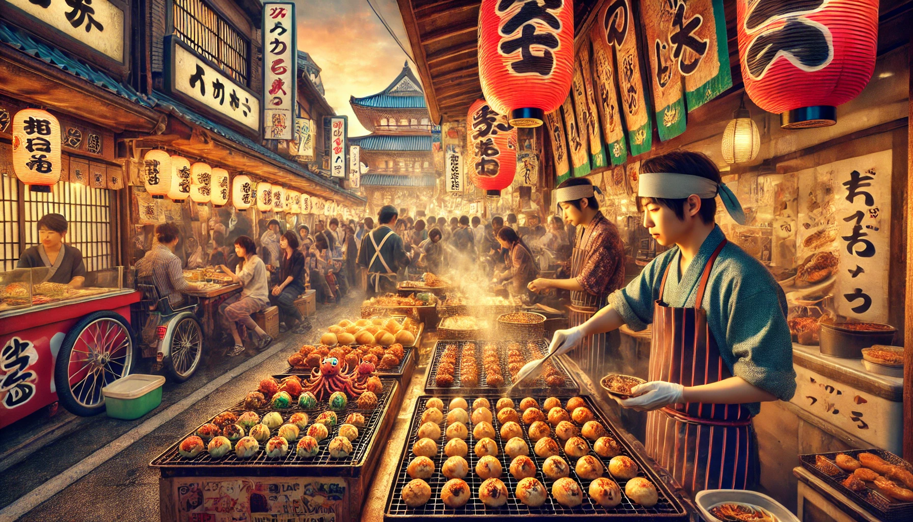 Exploring Japanese Street Food: From Takoyaki to Taiyaki