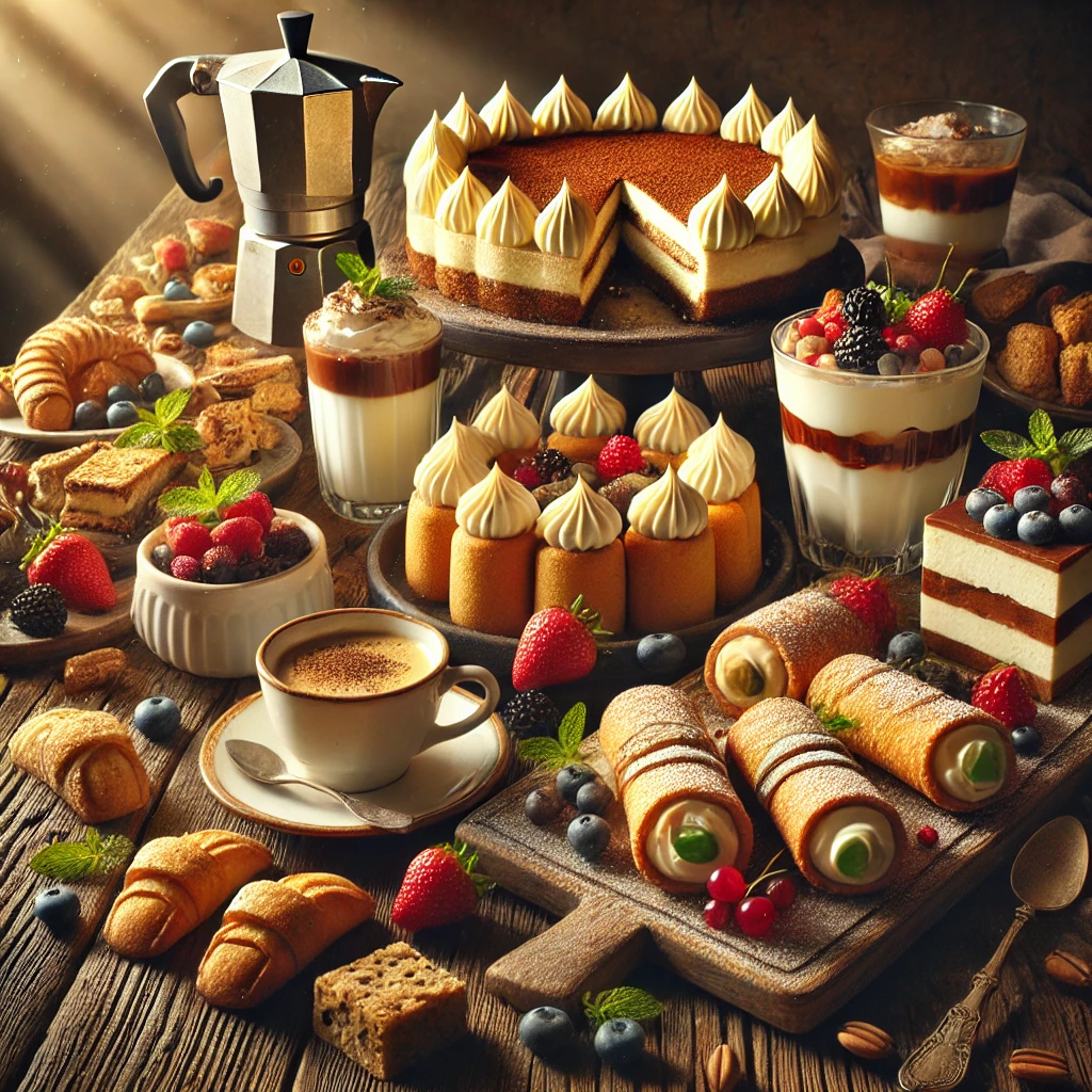 Italian Desserts You Need to Try: From Tiramisu to Cannoli