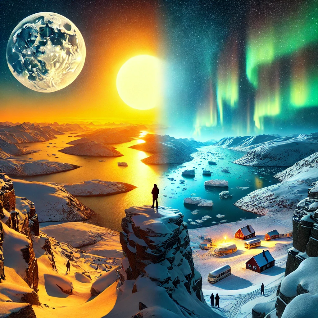Experiencing the Midnight Sun and Polar Nights in Greenland